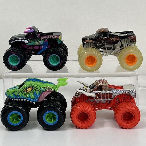 Monster Jam | Toys | Monster Jam Truck Nitro Neon Glow Dark Captains ...